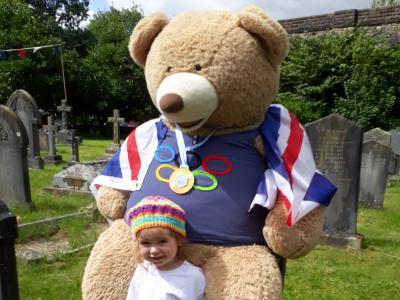 Children and their teddy bears get sporty at one of our churches ...